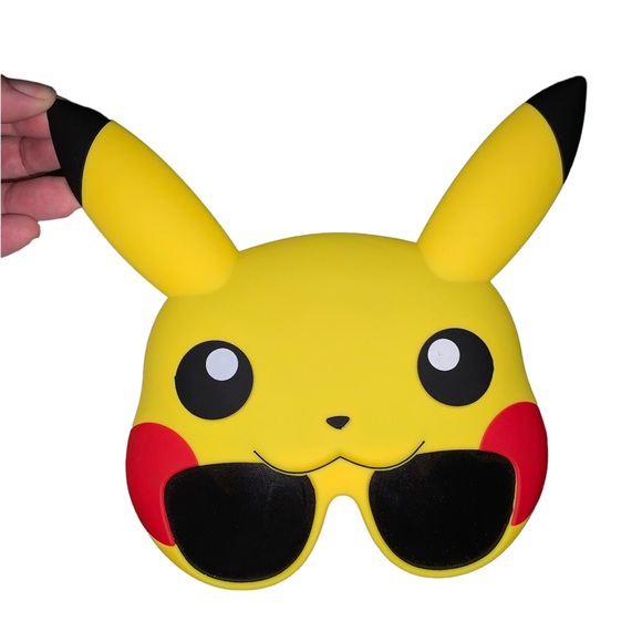 Pokemon | Accessories | Nwot 26 Vintage Pokmon Pikachu Face Sunglasses ...